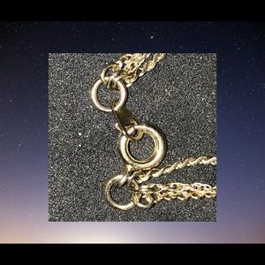 Jewelry | Vintage Triple Tiered Gold Tone Chains Necklace | Poshmark